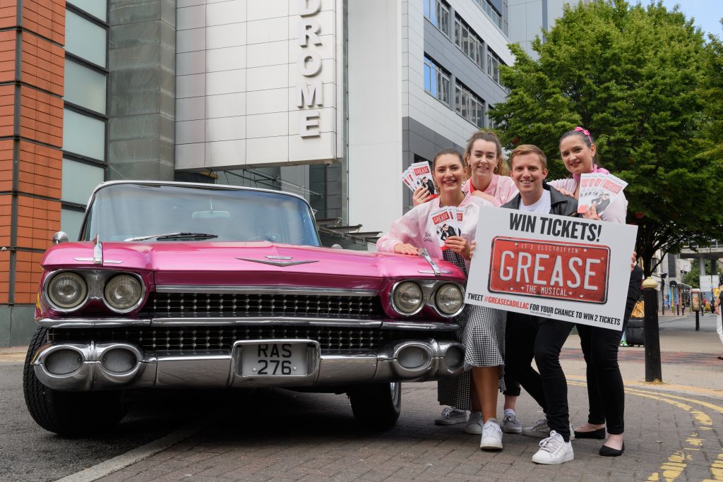 Grease is the word as 1959 pink Cadillac rolls in to Birmingham ...
