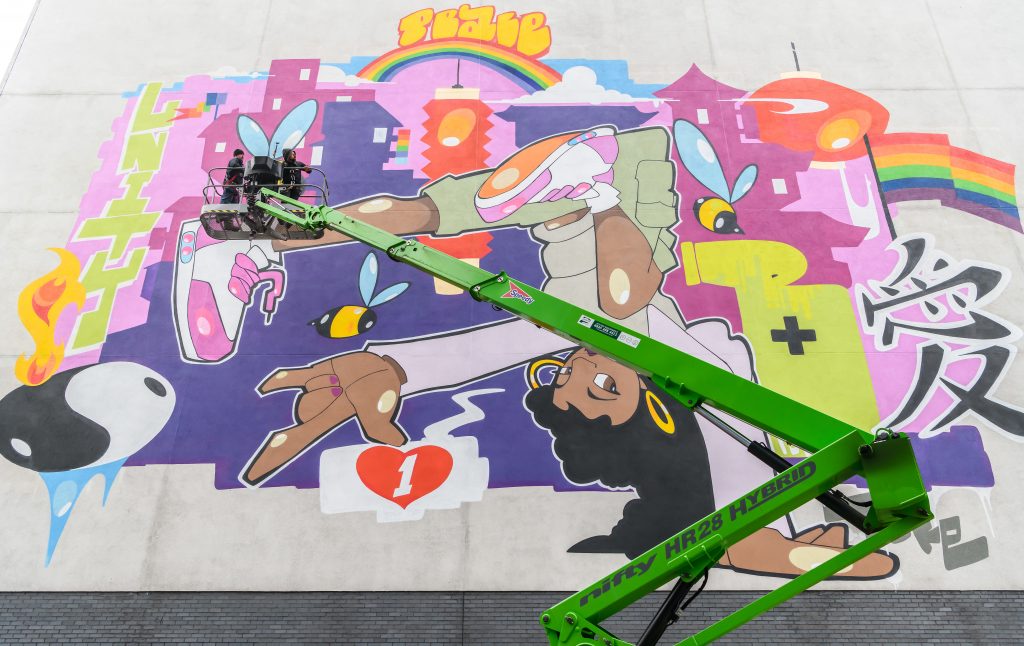 Our new mural in partnership with The Southside Building is revealed ...